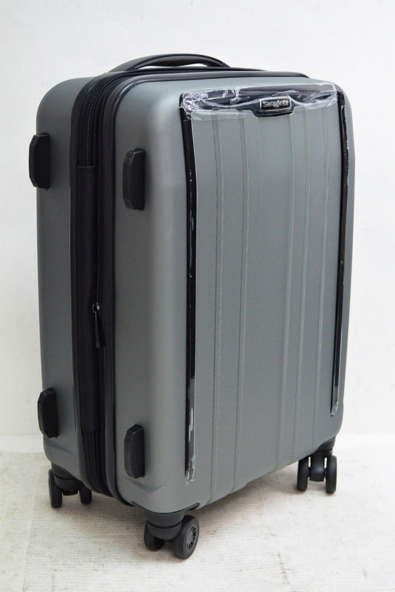 $280 Samsonite Exoframe 20'' Carry On Spinner Expandable Luggage Suitc ...