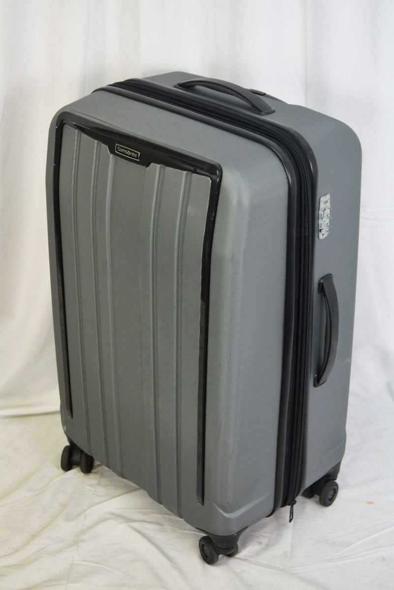 $480 Samsonite Exoframe 28'' Spinner Expandable Luggage Suitcase Gray ...
