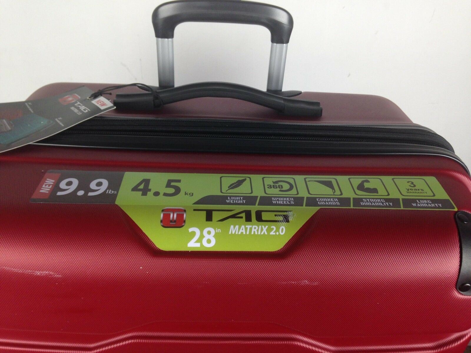 $280 New Tag Matrix 2 28'' Hardside Spinner Lightweight Travel Suitcas ...