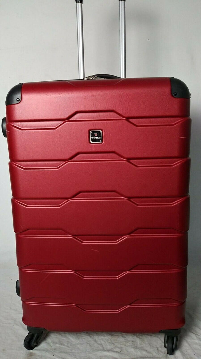 Tag Matrix 2.0 Hard Spinner Wheels 28" Suitcase Luggage Red Expandable ...