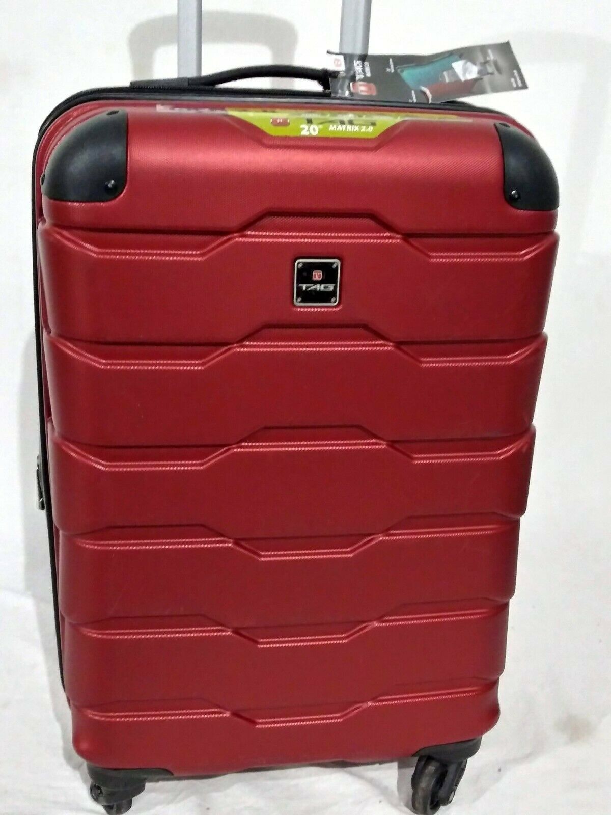 TAG Matrix 2 20" Hard Case Spinner Carry-On Expandable Suitcase Luggag ...
