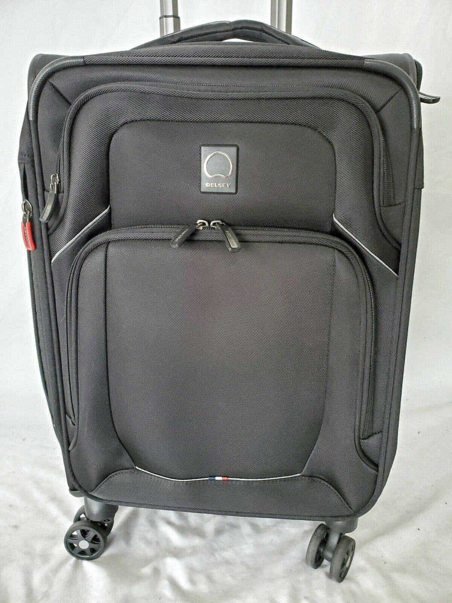 Delsey OptiMax Lite 21" Expandable Carry-On Suitcase Luggage Spinner B ...