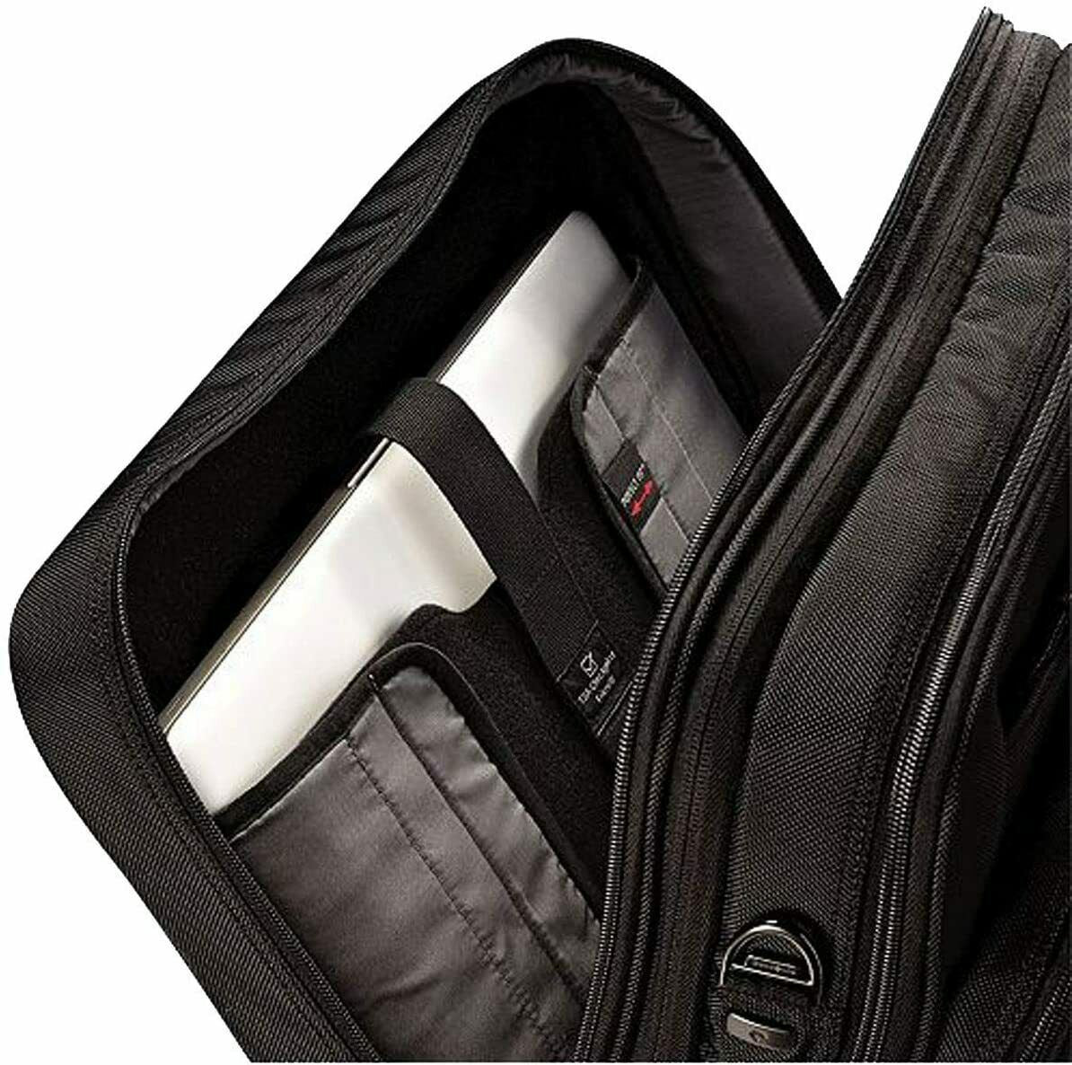 $180 NEW Samsonite Ballistic Expandable Toploader Laptop Briefcase Bag ...