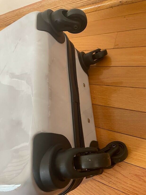 New Prodigy Resort 20" Carry-On Fashion Hardside Spinner Luggage Marbl ...