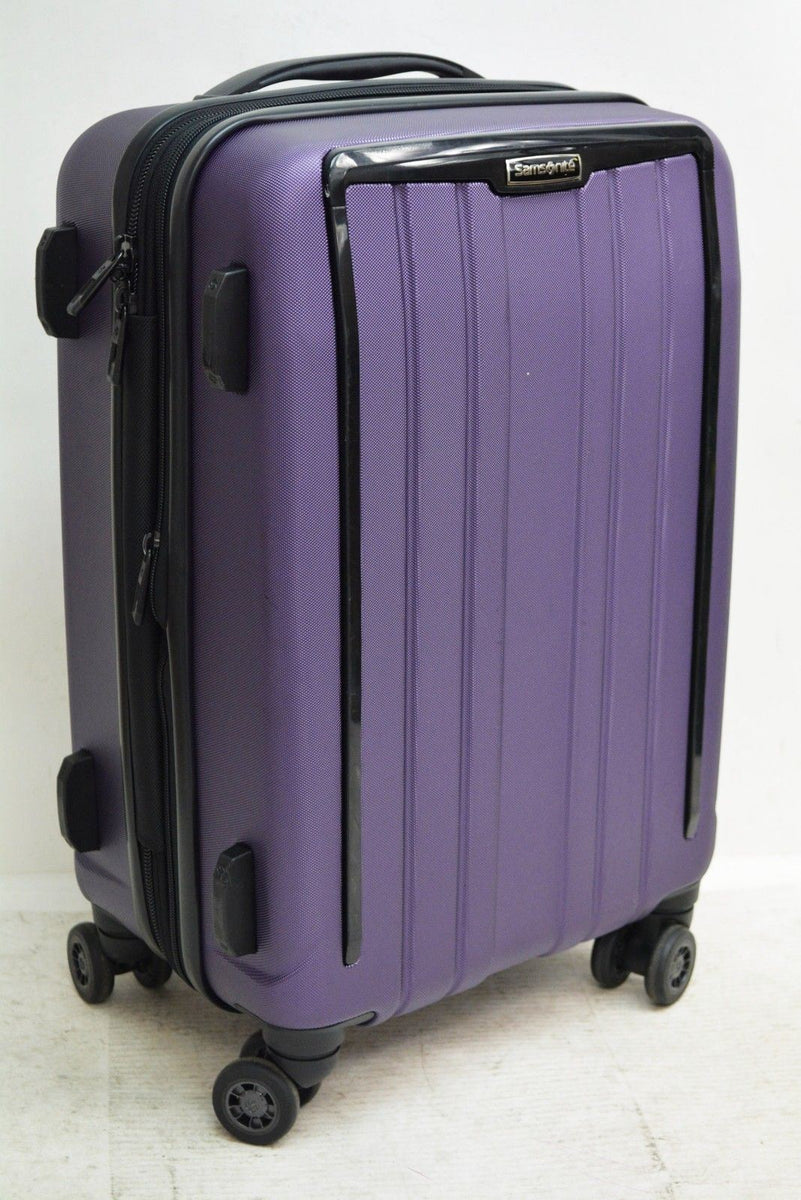 $280 Samsonite Exoframe 20'' Carry On Spinner Expandable Luggage Suitc ...