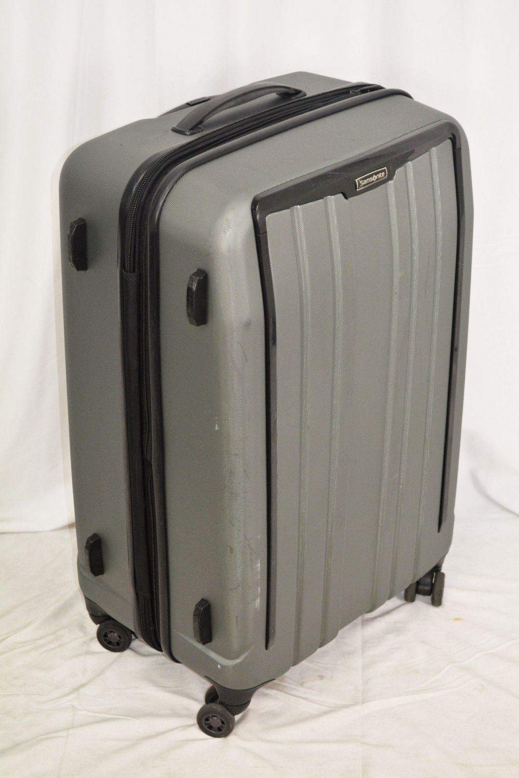 $480 Samsonite Exoframe 28'' Spinner Expandable Luggage Suitcase Gray ...
