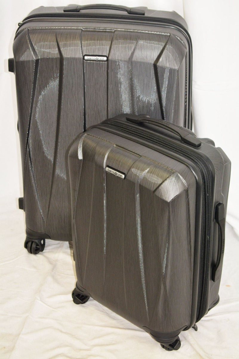$660 NEW Samsonite Bantam XLT 2-piece Hardside Spinner Luggage Set Gra ...