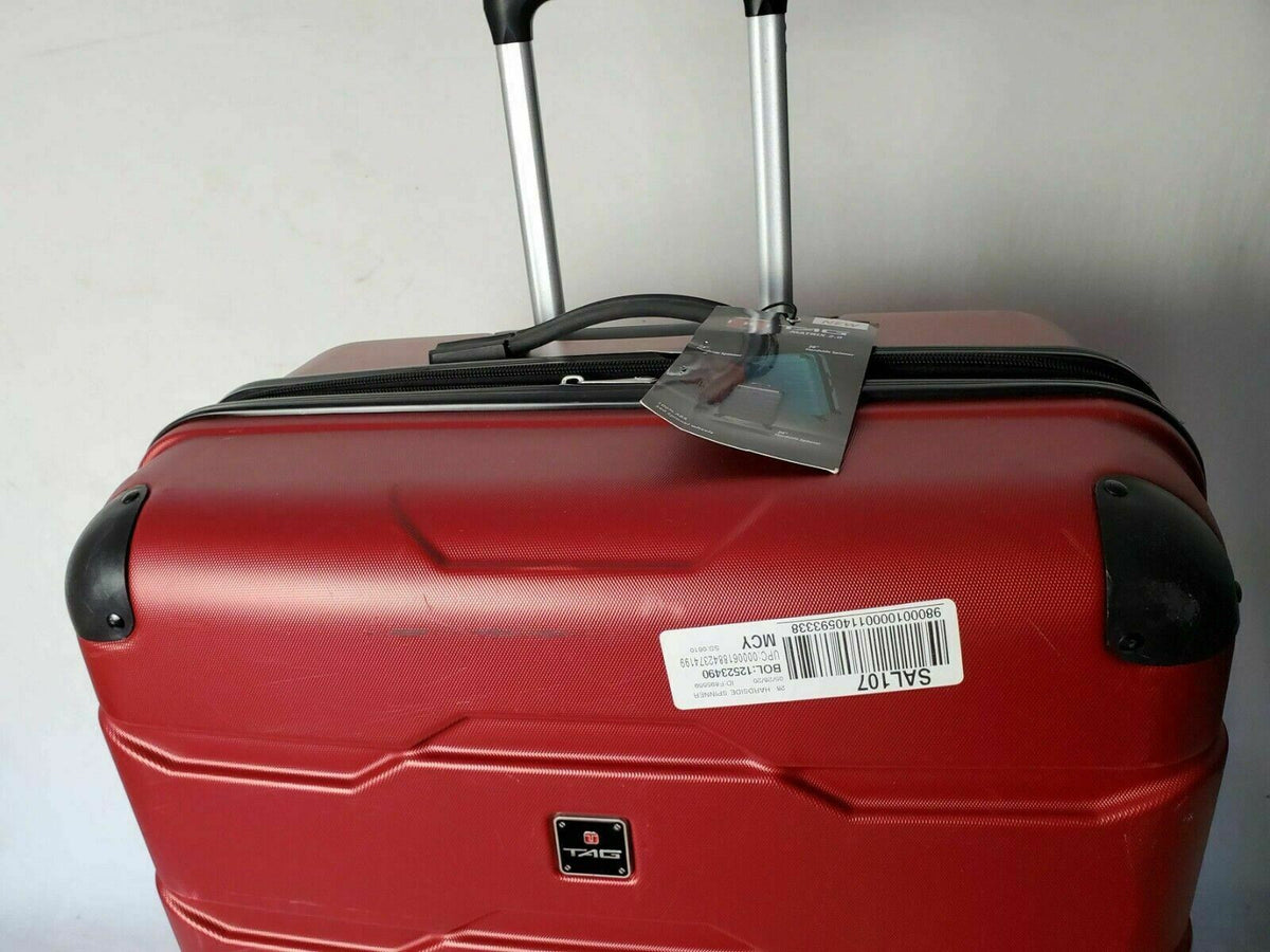 $280 Tag Matrix 2.0 28'' Hard Red Spinner Lightweight Suitcase Luggage ...